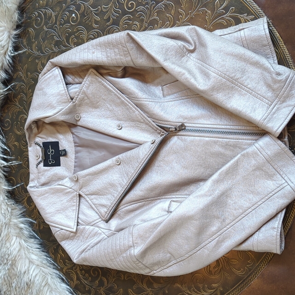 Jessica Simpson | Jackets & Coats | Girls Jessica Simpson Leather Moto ...